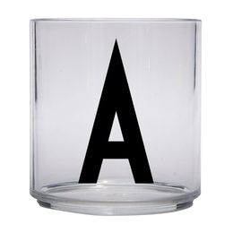 Design Letters Becher "A" in Transparent - 220 ml - 34% | Gedeckter-tisch