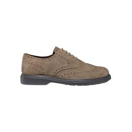 Geox Leder-Schn&uuml;rschuhe "Ottavio" in Taupe - 52% | Gr&ouml;&szlig;e 44 | Herren-schnuerschuhe
