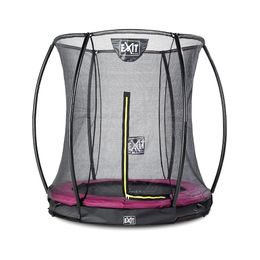 EXIT Trampolin "Silhouette Ground" in Pink - (H)180 cm - ab 3 Jahren - 21% | Gartenspielzeug