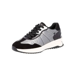 Rieker Sneakers in Schwarz/ Silber - 64% | Gr&ouml;&szlig;e 36 | Damen-sneakers