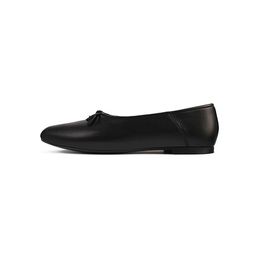 loft37 Leder-Ballerinas in Schwarz - 54% | Gr&ouml;&szlig;e 37 | Damen-ballerinas
