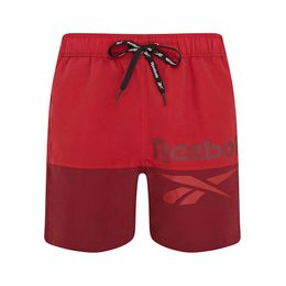 Reebok Badeshorts "Rory" in Rot - 65% | Gr&ouml;&szlig;e M | Herren-bademode-sport