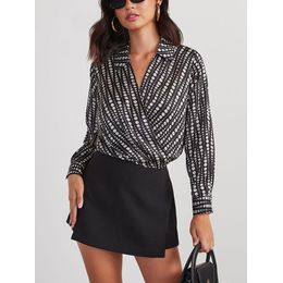 Milan Kiss Bluse in Schwarz - 67% | Gr&ouml;&szlig;e L | Damen-blusen