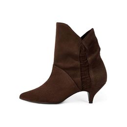 loft37 Leder-Stiefeletten in Braun - 55% | Gr&ouml;&szlig;e 40 | Stiefeletten