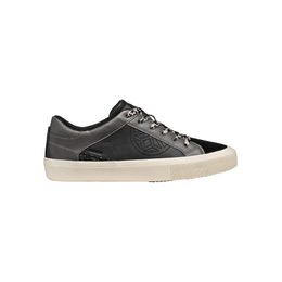 Geox Leder-Sneakers "Emmeleny" in Schwarz - 54% | Gr&ouml;&szlig;e 39 | Damen-sneakers