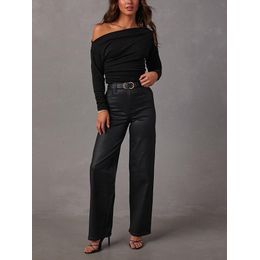 LA Angels Bluse in Schwarz - 57% | Gr&ouml;&szlig;e XL | Damen-blusen