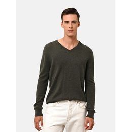 Just Cashmere Kaschmir-Pullover "Walt" in Dunkelgr&uuml;n - 62% | Gr&ouml;&szlig;e XL | Herren-plussize