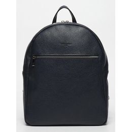 Victor & Hugo Paris Leder-Rucksack "Mini Lou" in Dunkelblau - (B)20 x (H)28 x (T)10 cm - 71% | Damen-taschen