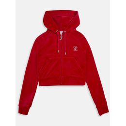 Juicy Couture Sweatjacke in Rot - 68% | Gr&ouml;&szlig;e S | Damen-sweatshirts-jacken