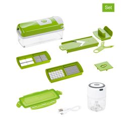 Nicer Dicer 7tlg. Schneider-Set ''Nicer Dicer smart'' in Gr&uuml;n - 14% | Kuechenhelfer