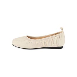 loft37 Leder-Ballerinas in Beige - 54% | Gr&ouml;&szlig;e 37 | Damen-ballerinas