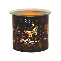Woodbridge Duftlampe "Butterfly" in Schwarz/ Gold - (H)10,5 x &Oslash; 10,5 cm - 15% | Kerzen-vasen