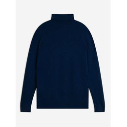 Just Cashmere Kaschmir-Rollkragenpullover "Sacha" in Dunkelblau - 60% | Gr&ouml;&szlig;e L | Damen-pullover-cardigans