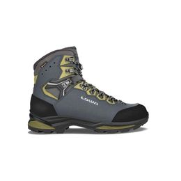 Lowa Leder-Trekkingschuhe "Camino EVO GTX" in Khaki/ Blau - 29% | Gr&ouml;&szlig;e 40 | Herrenschuhe-outdoorschuhe