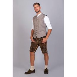 Edelnice Lederhose "Franz" in Braun - 12% | Gr&ouml;&szlig;e 58 | Herren-trachten-lederhosen