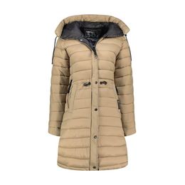 Geographical Norway Wintermantel "Batiga" in Beige - 71% | Gr&ouml;&szlig;e XL | Damenjacken