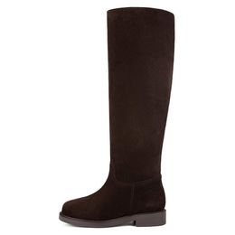 loft37 Leder-Stiefel in Braun - 62% | Gr&ouml;&szlig;e 41 | Damen-stiefel
