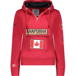 ANAPURNA Sweatshirt "Gymana" in Rot - 69% | Gr&ouml;&szlig;e S | Damen-sweatshirts-jacken