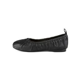 loft37 Leder-Ballerinas in Schwarz - 57% | Gr&ouml;&szlig;e 41 | Damen-ballerinas