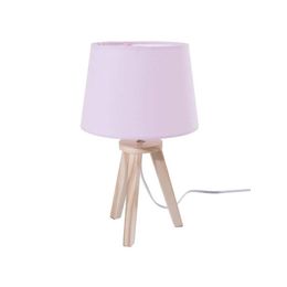 WellHome for Kids Tischleuchte in Natur/ Rosa - (H)30,5 x &Oslash; 18,5 cm - 57% | Tischleuchten