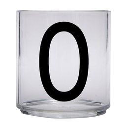 Design Letters Becher "O" in Transparent - 220 ml - 38% | Gedeckter-tisch