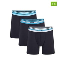 Reebok 3er-Set: Boxershorts "Abbot" in Schwarz - 60% | Gr&ouml;&szlig;e L | Herren-waesche