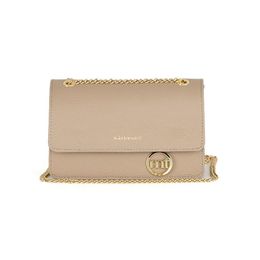 Mia Tomazzi Leder-Umh&auml;ngetasche "Bagarotti" in Sand - (B)19 x (H)15 x (T)9 cm - 78% | Damen-taschen