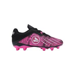 Jako Naturrasen-Fu&szlig;ballschuhe "Vini" in Schwarz/ Pink - 39% | Gr&ouml;&szlig;e 35 | Damen-outdoor-sport-schuhe