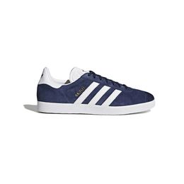 Adidas Leder-Sneakers "Gazelle" in Dunkelblau/ Wei&szlig; - 33% | Gr&ouml;&szlig;e 41 1/3 | Damen-sneakers