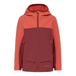 Vaude Outdoorjacke 'Rokua' Jungen Gr&ouml;&szlig;e 158/164 orange / dunkelrot