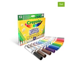 Crayola 12er-Set: Filzstifte - ab 3 Jahren - 14% | Kinder-kreativspielzeug