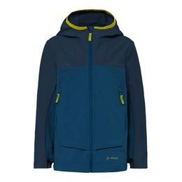 Vaude Funktionsjacke ' Rokua' Jungen Gr&ouml;&szlig;e 122/128 blau / navy / limette