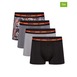 Reebok 4er-Set: Boxershorts in Schwarz/ Grau - 61% | Gr&ouml;&szlig;e L | Herren-waesche
