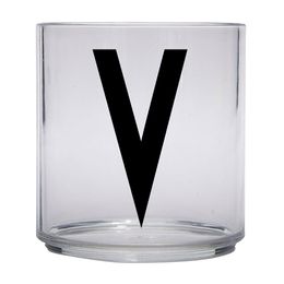 Design Letters Becher "V" in Transparent - 220 ml - 34% | Gedeckter-tisch