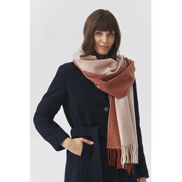 TATUUM Schal in Orange/ Beige - (L)184 x (B)42 cm - 67% | Damen-schals-tuecher