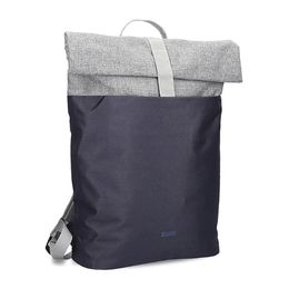 Zwei Rucksack "Kim KIR250" in Grau/ Blau - (B)37 x (H)45 x (T)17 cm - 62% | Damen-taschen