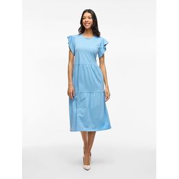Vila Kleid "Summer" in Hellblau - 31% | Gr&ouml;&szlig;e M | Damen-kleider