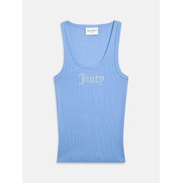 Juicy Couture Top in Hellblau - 56% | Gr&ouml;&szlig;e M | Damen-tops