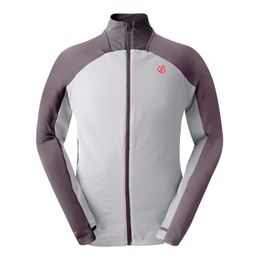 Dare 2b Fleecejacke "Substratum IV" in Lila/ Grau - 74% | Gr&ouml;&szlig;e XL | Herren-pullover-sport