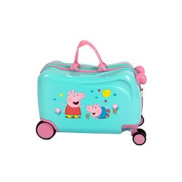 Peppa Pig Ride-On-Trolley "Peppa Pig" in Pink/ T&uuml;rkis - (B)41,5 x (H)31 x (T)21 cm - 38% | Kinder-rucksaecke-taschen