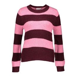 Vila Pullover "Polana" in Pink/ Bordeaux - 47% | Gr&ouml;&szlig;e M | Damen-pullover-cardigans