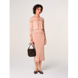 Rodier Cardigan in Rosa - 51% | Gr&ouml;&szlig;e M | Damen-pullover-cardigans