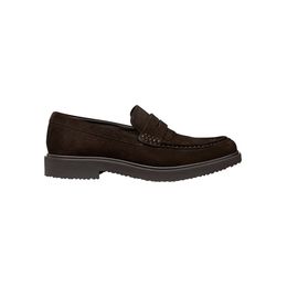 Geox Leder-Mokassins "Massimiano" in Braun - 52% | Gr&ouml;&szlig;e 42 | Herren-schuhe-halbschuhe