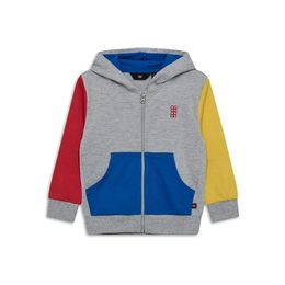 Lego Sweatjacke in Grau/ Bunt - 34% | Gr&ouml;&szlig;e 122 | Kinder-sweatshirts-jacken