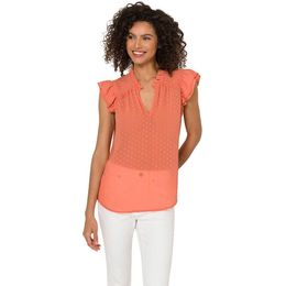 Heine Bluse in Orange - 71% | Gr&ouml;&szlig;e 46 | Damen-blusen