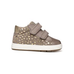 Geox Leder-Sneakers "Biglia" in Hellbraun - 50% | Gr&ouml;&szlig;e 24 | Babysneakers