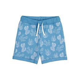 lamino Sweatshorts in Blau - 50% | Gr&ouml;&szlig;e 146 | Kinderhosen