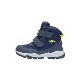 Kangaroos Winterboots "K-FR Borealis V RTX" in Blau - 38% | Gr&ouml;&szlig;e 34 | Kinderstiefel