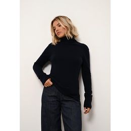 Just Cashmere Kaschmir-Rollkragenpullover "Lexie" in Dunkelblau - 65% | Gr&ouml;&szlig;e S | Damen-pullover-cardigans