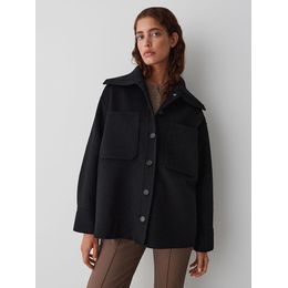 Opus Hemdjacke in Schwarz - 54% | Gr&ouml;&szlig;e 42 | Damenjacken